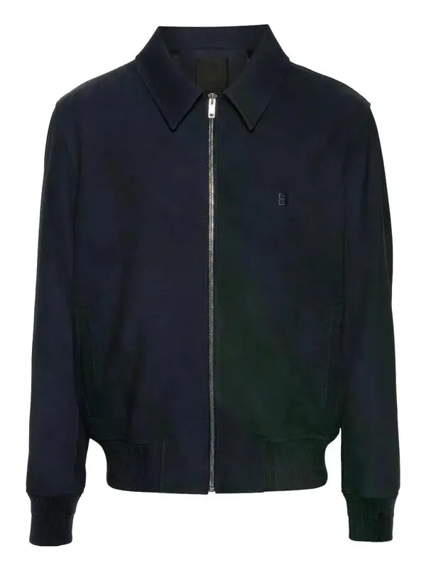 Givenchy 4g Bomber Jacket - Blue