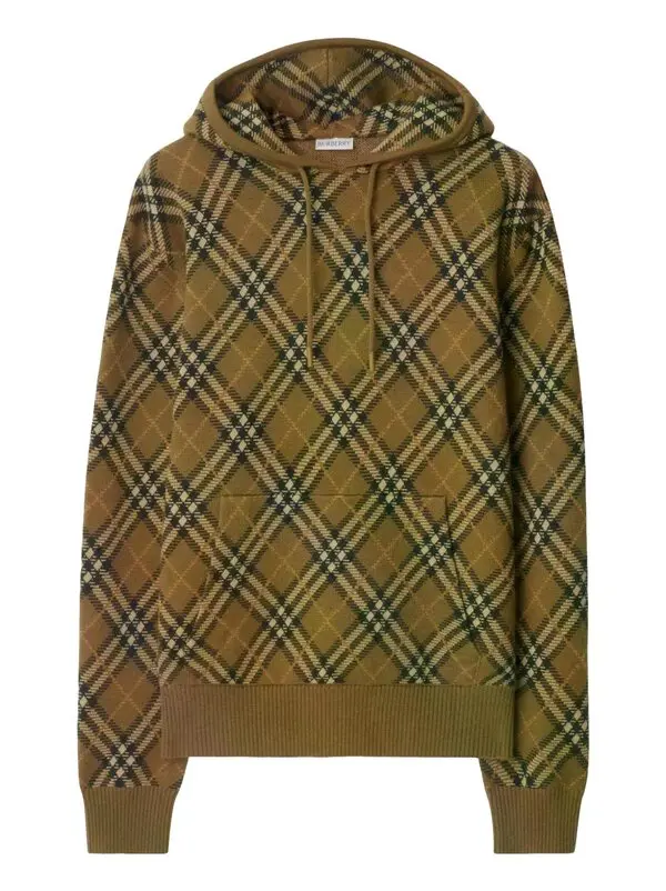 Burberry Nova Check Hoodie - Neutrals