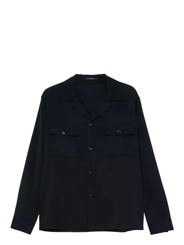 Tagliatore Tempest Shirt - Blue