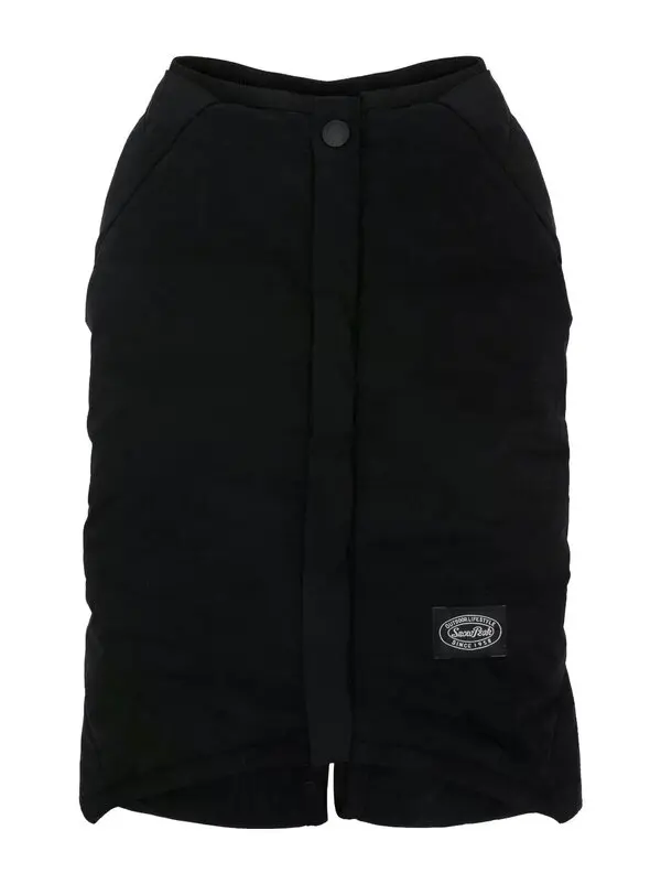 SNOW PEAK Logo-patch Dog Parka - Black