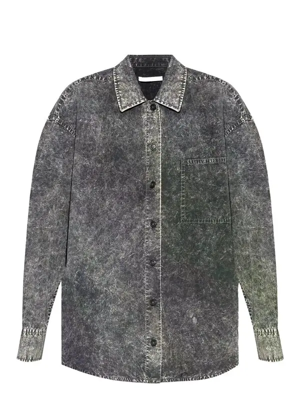 Alexander Wang Acid-wash Shirt - Grey