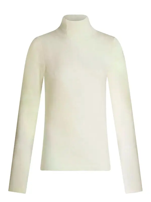 Etro High-neck Wool Jumper - Neutrals
