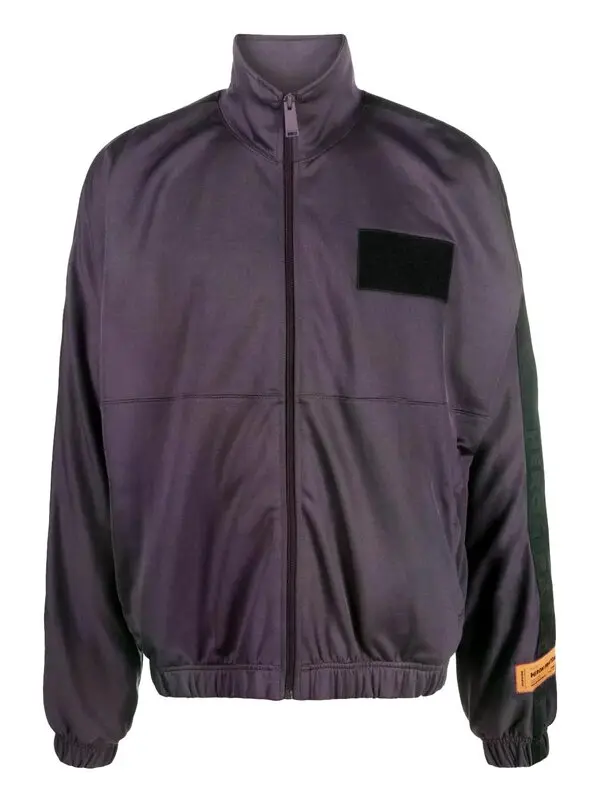 Heron Preston Appliqué Track Jacket - Purple