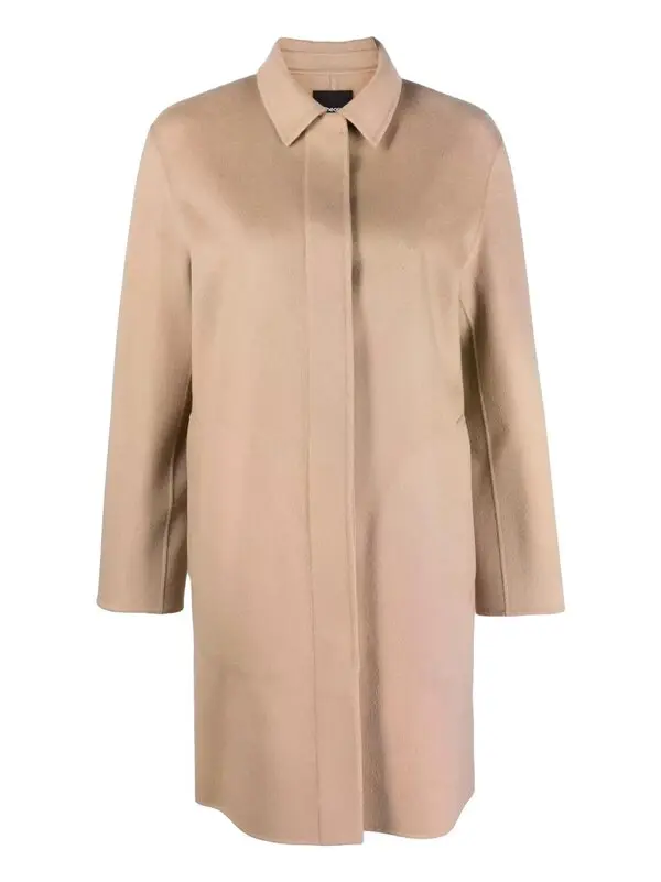 Theory Palomino Wool-cashmere Blend Coat - Neutrals