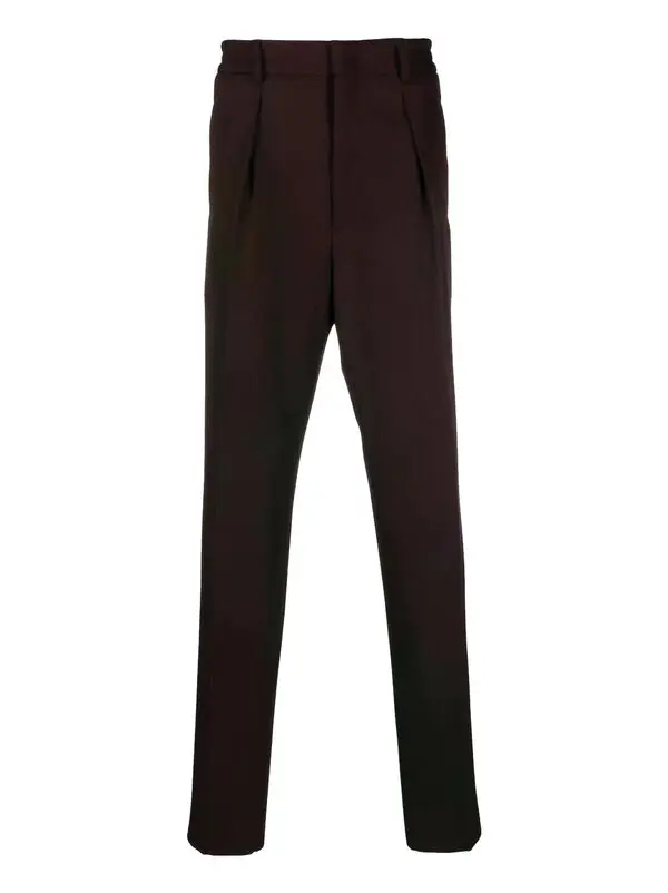Fendi Straight-leg Trousers - Red