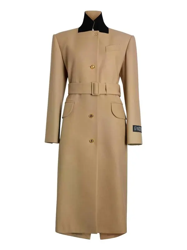 PATOU Tailored Coat - Neutrals