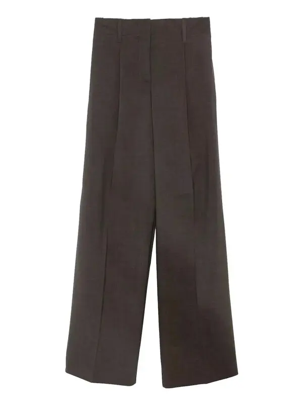 P.a.r.o.s.h Pressed-crease Trousers - Brown