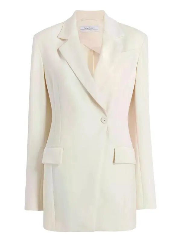 Another Tomorrow Everyday Jersey Blazer - Neutrals