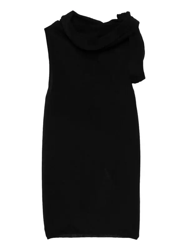Rick Owens Twist-detail Top - Black
