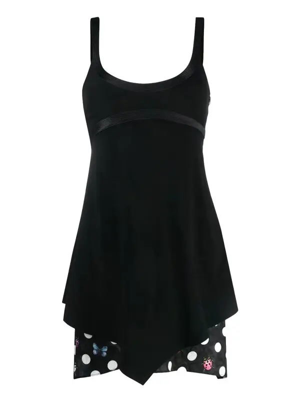 Versace X Dua Lipa Butterflies Minidress - Black