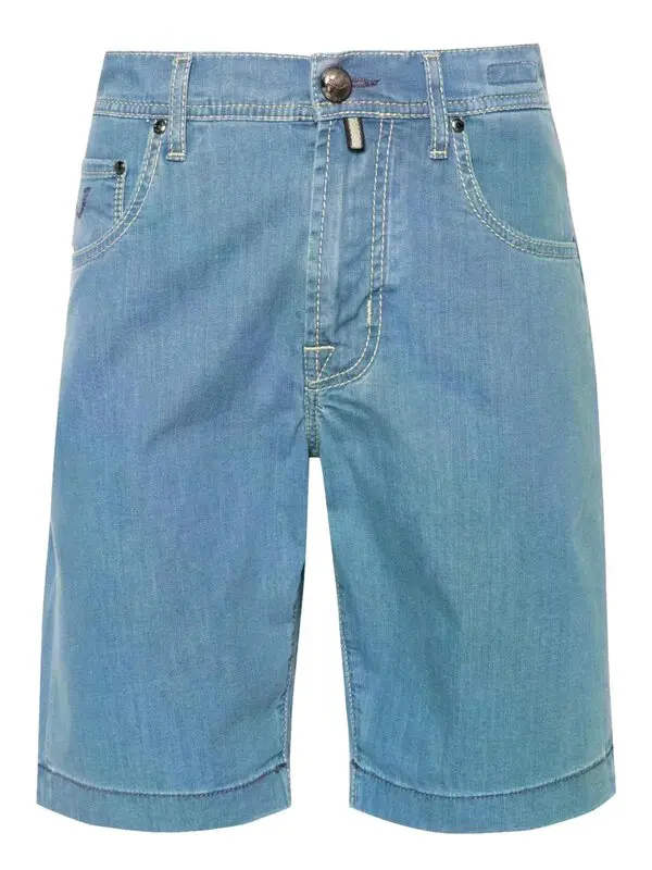 Jacob Cohen Nicolas Denim Shorts - Blue