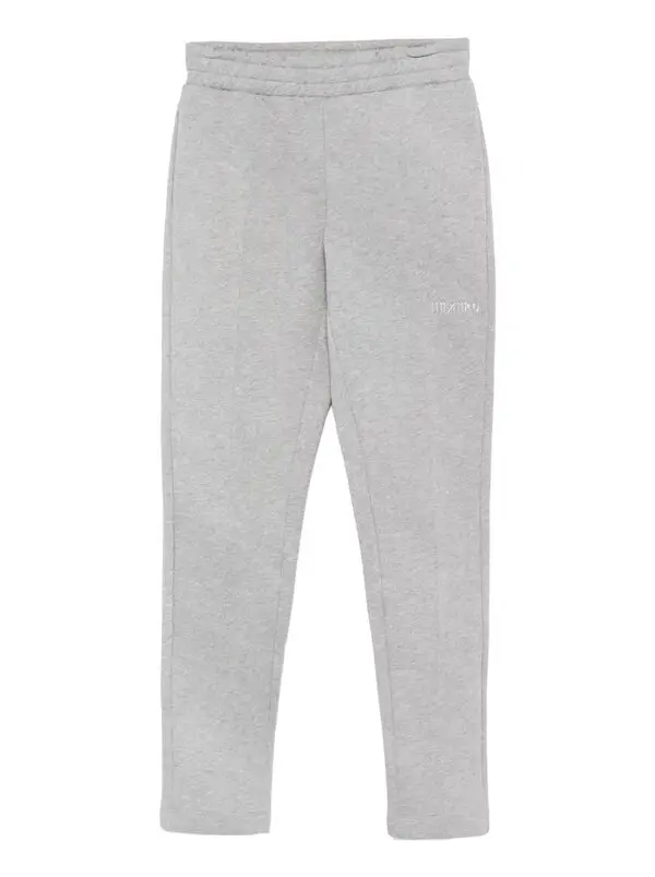 Attico Logo-appliqué Sweatpants - Grey