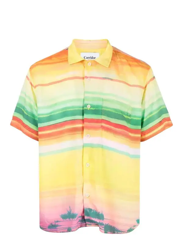 CORRIDOR Todos Santos Striped Shirt - Multicolour