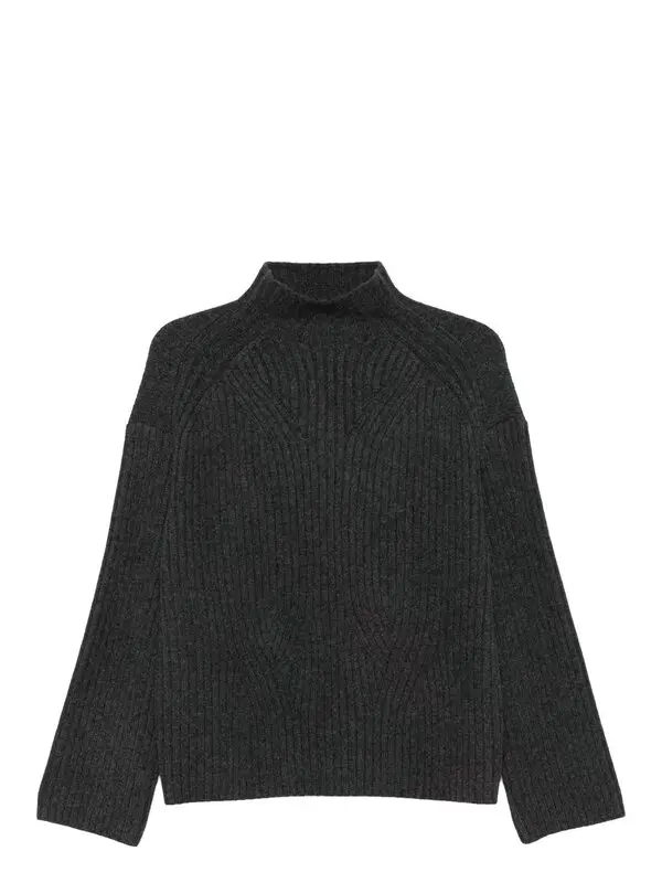 Loulou De Saison Ines Cashmere Sweater - Grey