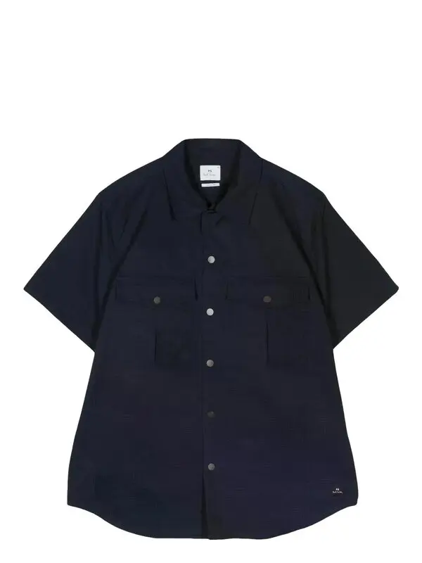 Paul Smith Short-sleeve Shirt - Blue
