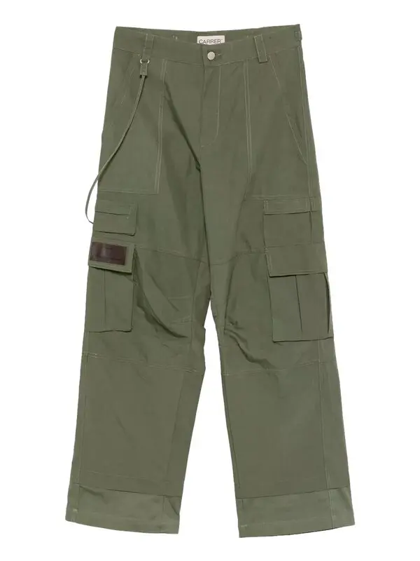 CARRER Light Cobalt Cargo Pants - Green