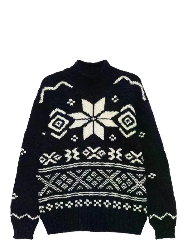 Polo Ralph Lauren Intarsia-knit Sweater - Blue