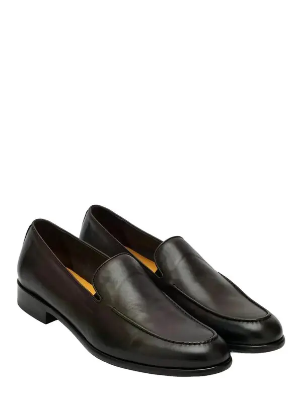 DOUCAL'S Leather Loafers - Brown