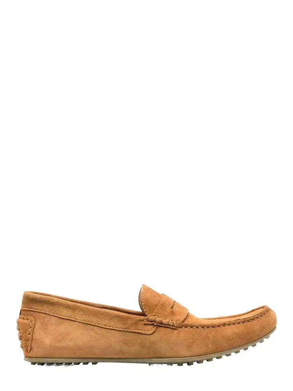 HACKETT Suede Loafers - Brown
