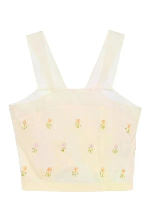 Antik Batik Fany Embellished Top - Yellow