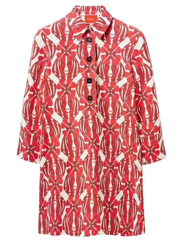 La DoubleJ Artemis Mini Dress - Red