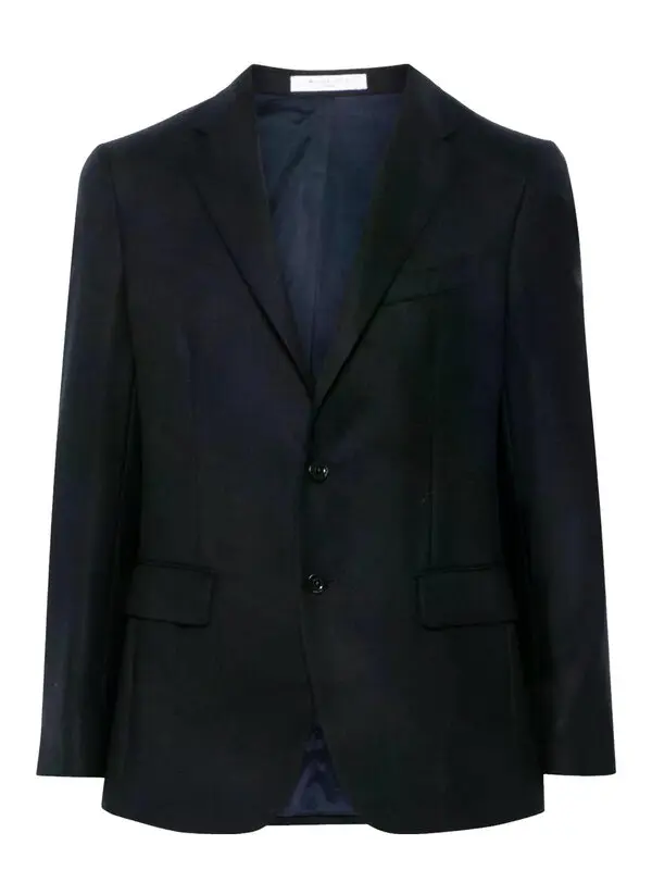 Boglioli Virgin Wool Blazer - Blue