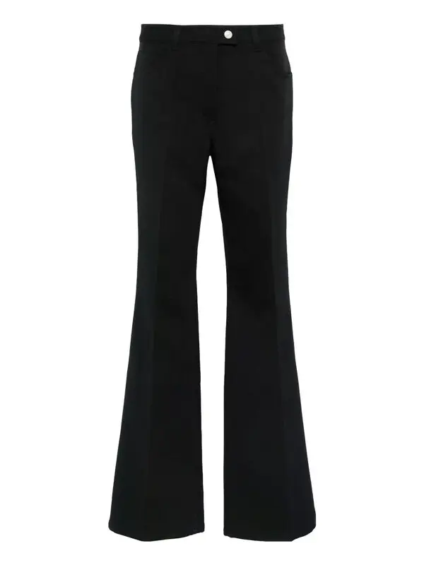 COURREGES Signature 70's Bootcut Trousers - Black