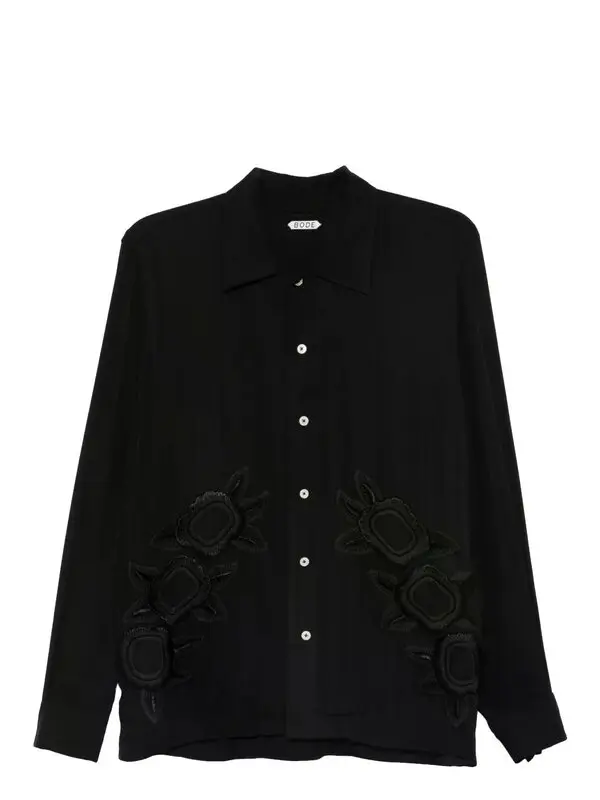 BODE Daffodil Shirt - Black