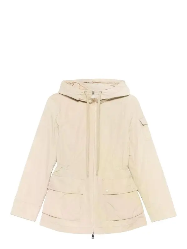 Moncler Leandro Hooded Parka - Neutrals