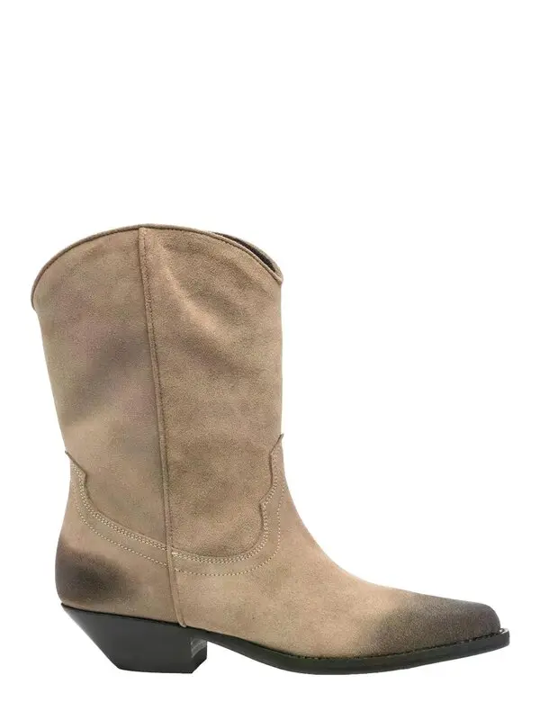 SONORA 50mm Frisco Suede Boots - Brown