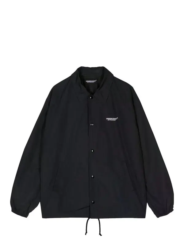 Undercover Logo-print Bomber Jacket - Black