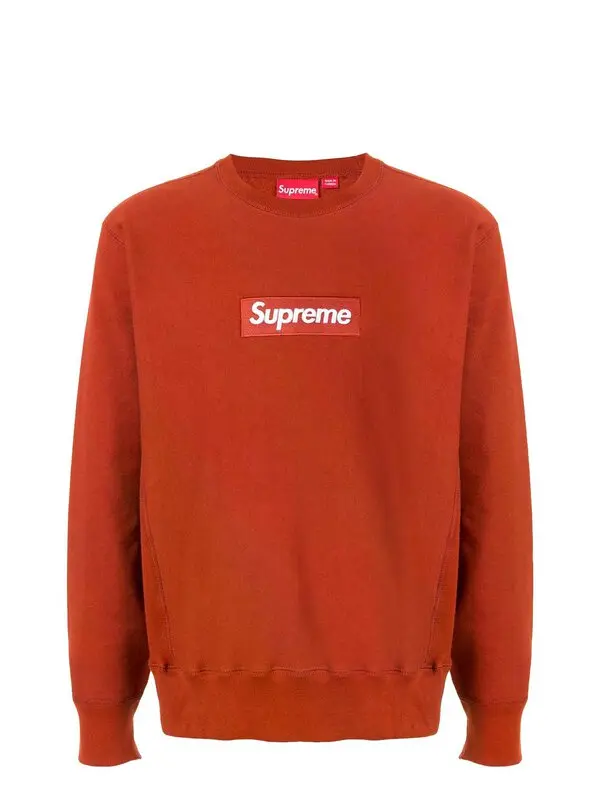 Supreme Box Logo Crewneck Sweatshirt - Red