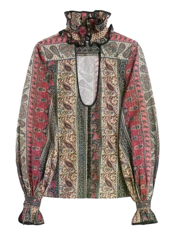 Valentino Garavani Voyage Imaginaire-print Shirt - Red