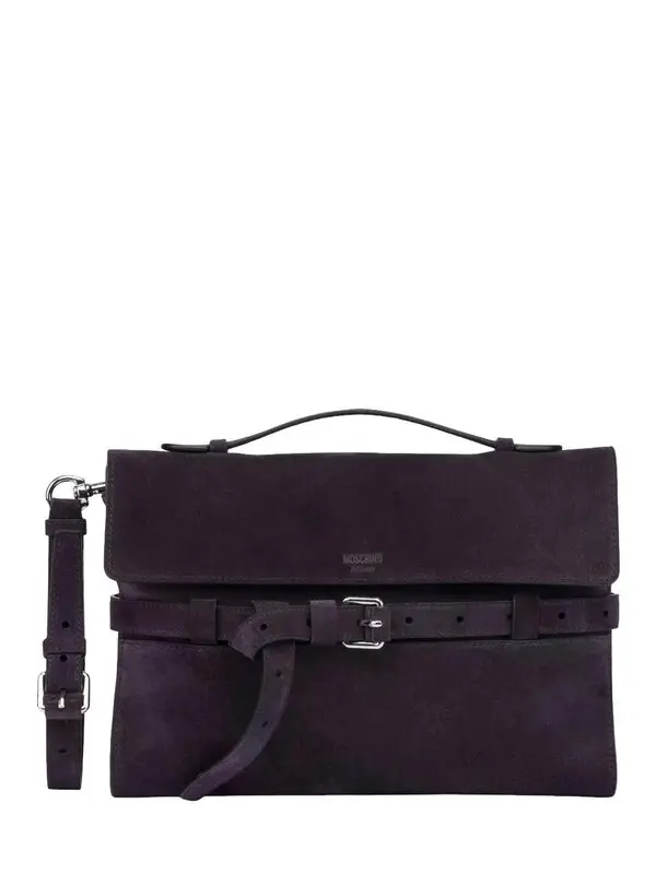 Moschino Logo-debossed Tote Bag - Brown