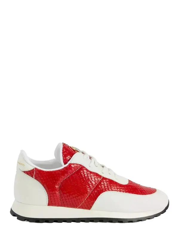 GIUSEPPE ZANOTTI Jimi Running Sneakers - Red
