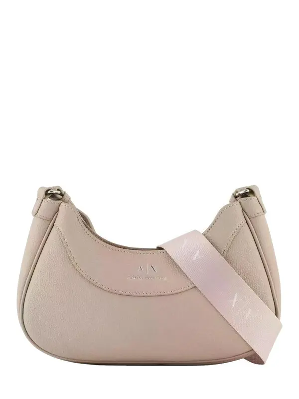 Armani Exchange Logo-stamp Shoulder Bag - Neutrals
