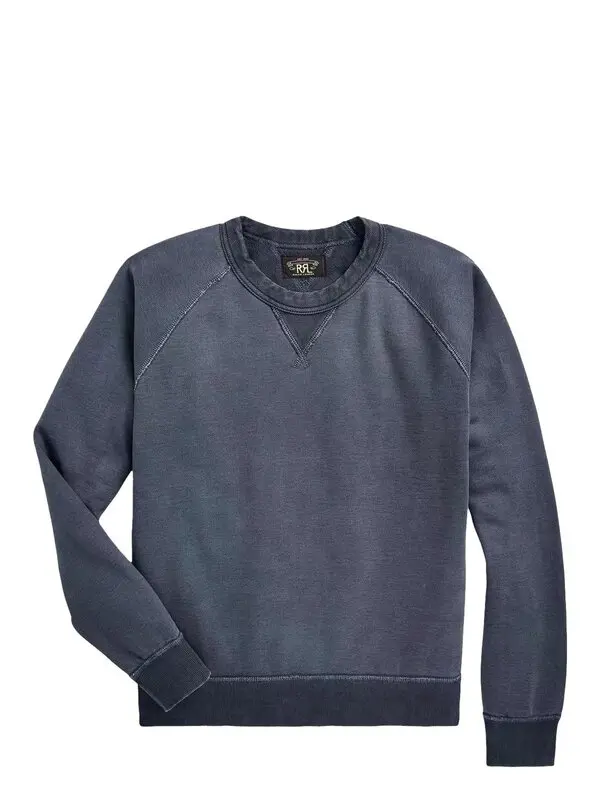 Ralph Lauren Crew-neck Cotton Sweater - Blue
