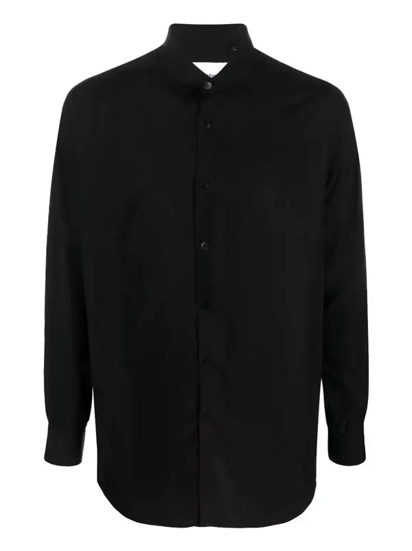 COSTUMEIN Long-sleeve Lyocell Shirt - Black