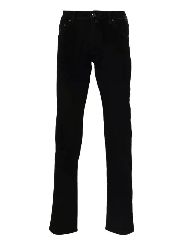 Jacob Cohen Nick Straight Leg Jeans - Black