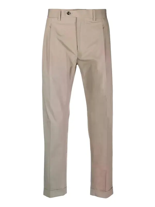 DELL'OGLIO Robert Tapered-leg Chinos - Neutrals