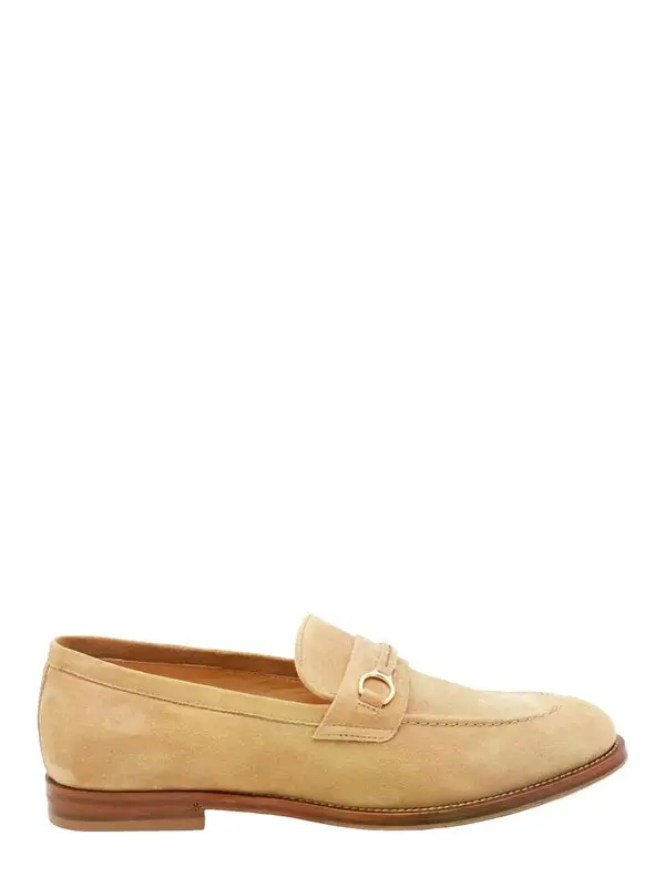 Brunello Cucinelli Suede Loafers - Neutrals