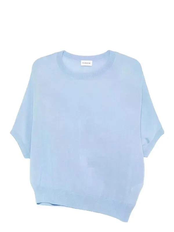 P.a.r.o.s.h Fine-knit Top - Blue