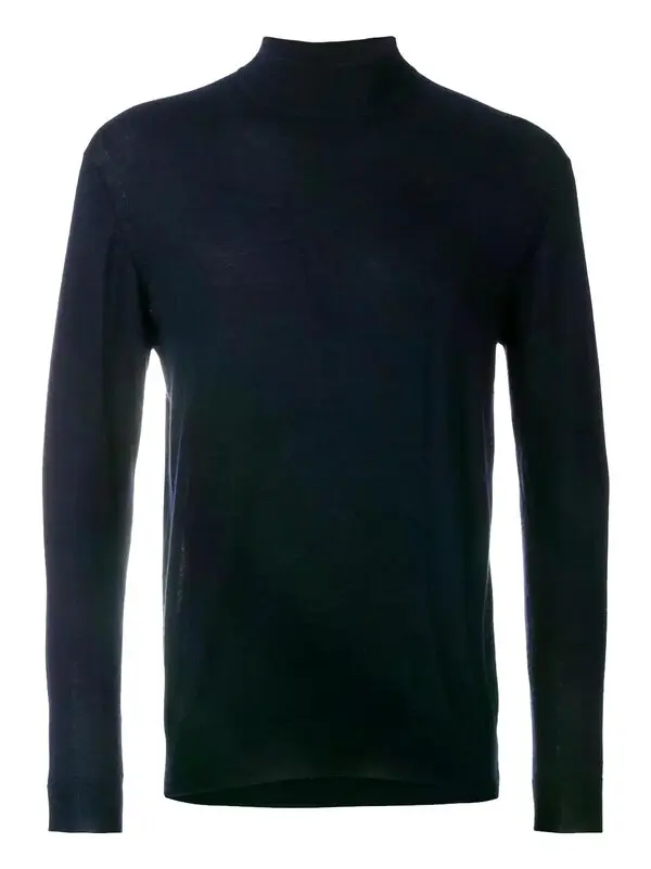 N.peal Turtleneck Jumper - Blue