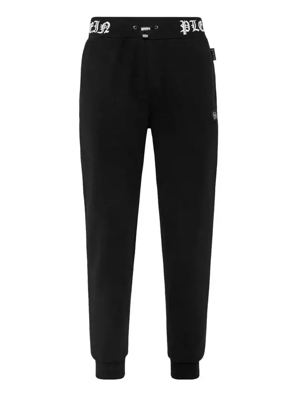 Philipp Plein Logo-embroidery Track Pants - Black