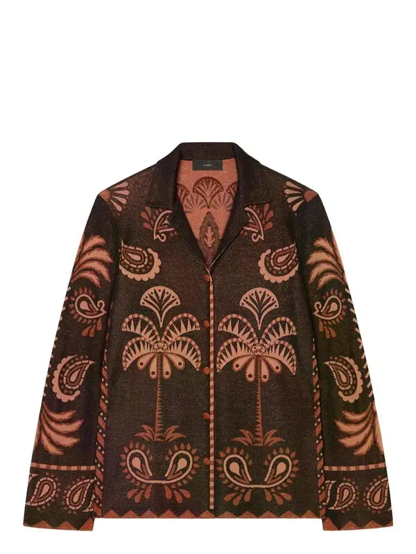 Alanui Wild Wonder Shirt - Brown