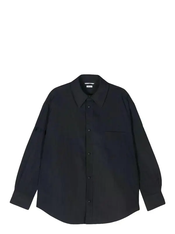 Thom Browne Button-fastening Shirt Jacket - Blue