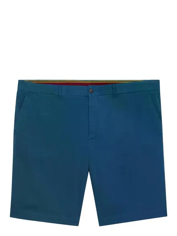 Brooks Brothers Straight-leg Bermuda Shorts - Blue