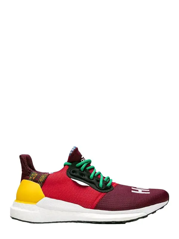 Adidas X Pharrell Williams Solar Hu Glide Sneakers - Red