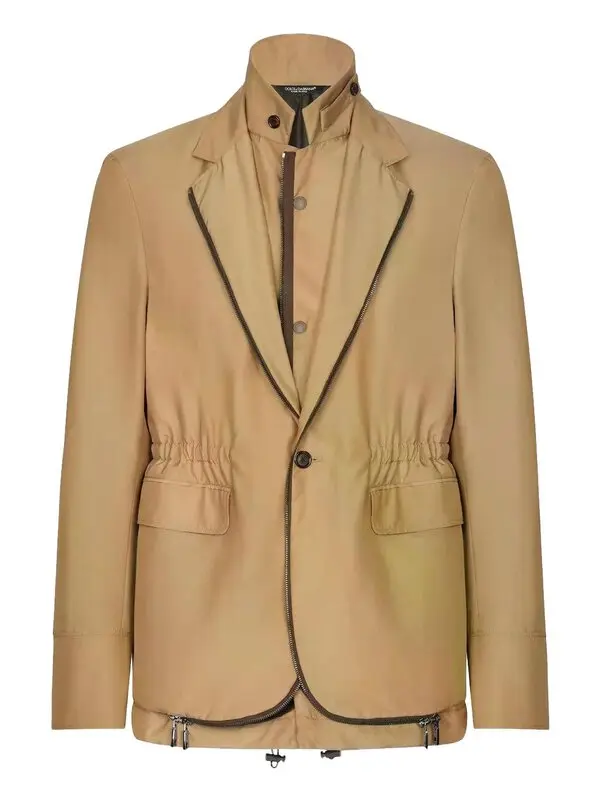 Dolce & Gabbana Layered Blazer - Neutrals