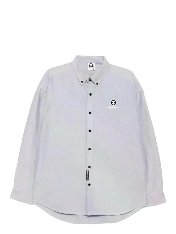 AAPE BY *A BATHING APE Long Sleeves Shirt - Grey